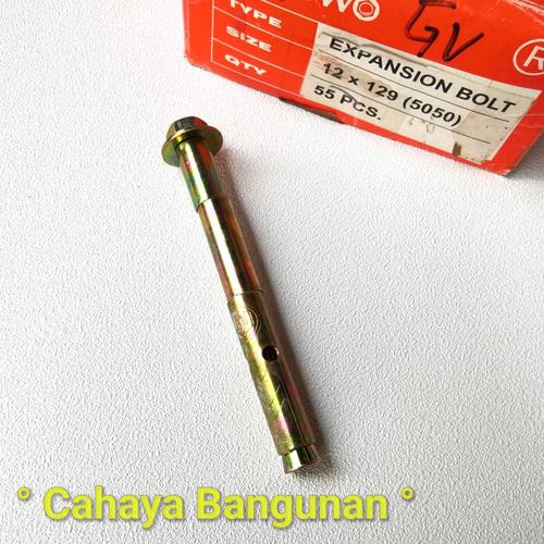 Jual Baut Beton Tembok Dinabol Dinabold Dynabold Dynabolt 12mm 12x129 ...