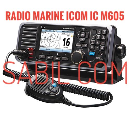 Jual RADIO RIG MARINE ICOM M605 VHF MARINE RADIO KAPAL ICOM IC M605 ...