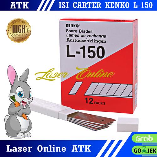 Jual Isi Pisau Silet Cutter Carter Karter Besar Kenko L-150 - Jakarta ...