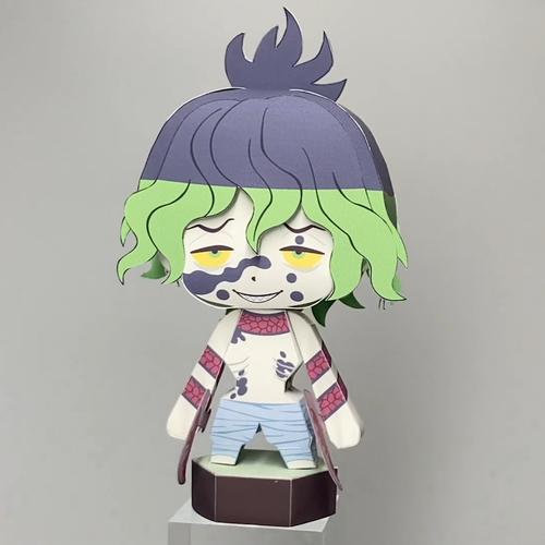 Jual Chibi Gyutaro Shabana Kimetsu No Yaiba Demon Slayer Papercraft ...