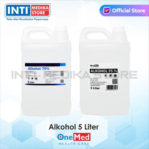 Jual ONEMED - Alkohol 5 Liter | Alkohol Onemed | Alkohol Antiseptik ...