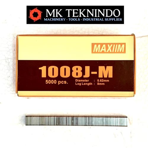 Jual MAXIIM REFILL AIR NAILER STAPLES STAPLER ISI MATA PAKU TEMBAK ...