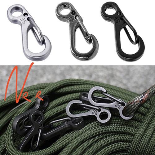 Jual Mini stainless Spring Carabiner Key Hang Buckle Gantung Kunci Tali ...