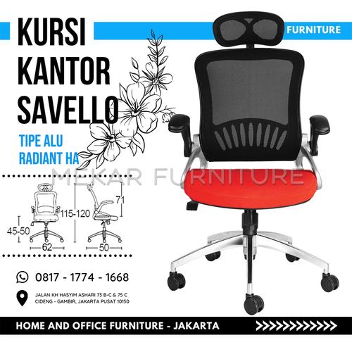 Jual Kursi Kantor Savello Radiant H - Mekar Furniture - Jakarta Pusat ...