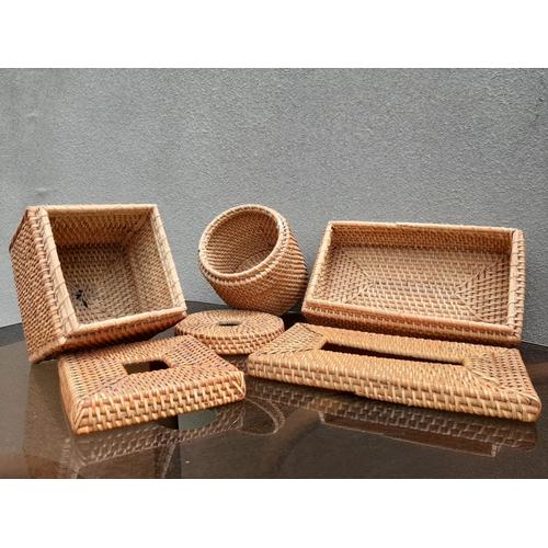 Jual Tempat Tisu tissue anyam Rumput Ketak unik Khas Lombok home decor ...