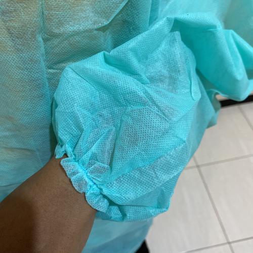 Jual surgical gown disposable apd medis / gown medis / coverall ...