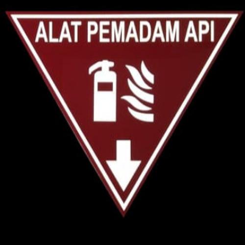 Jual RAMBU APAR / SEGITIGA APAR UKURAN SISI 25 cm - Kota Tangerang ...