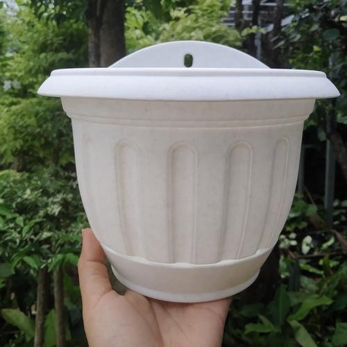 Jual Lion Star Pot Tempel /Pot Dinding Lotus Wall Pot No.6 Putih ...