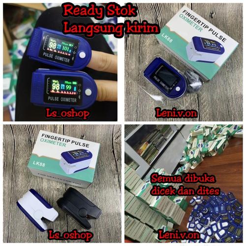 Jual Pulse Oximeter Oximetry LK87 LK88 LK89 A2 LCD Finger / Oxymeter ...