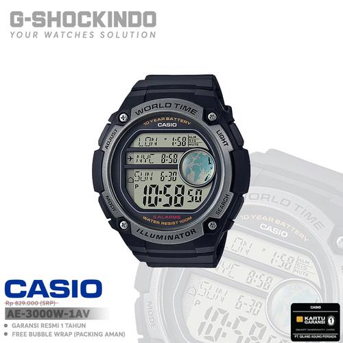 Jual Casio AE-3000W-1AV / -9AV / AE-3000WD-1AV Original - AE-3000W-1AV ...