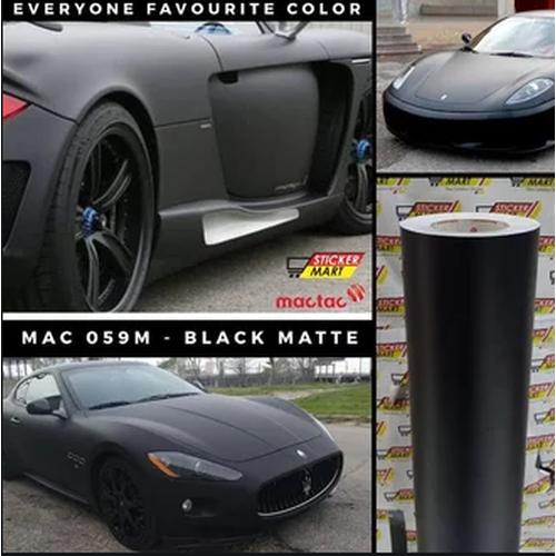Jual Jual Sticker MACTAC Hitam Doff 152cm Tempat Belanja Stiker Jakarta ...