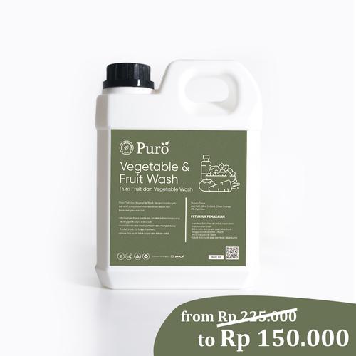 Jual Puro Vegetable and Fruit Wash 1 liter - obat pencuci sayur dan ...