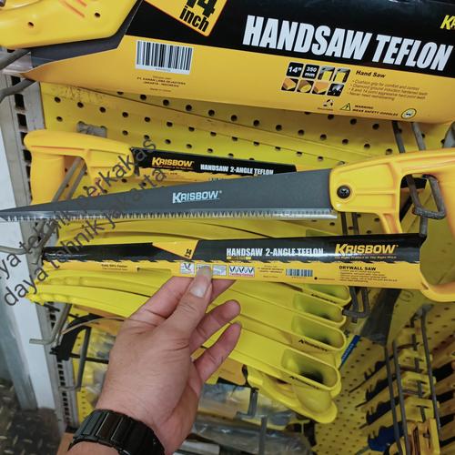 Jual krisbow hand Saw mini 2723 - gergaji kayu kecil handsaw teflon ...