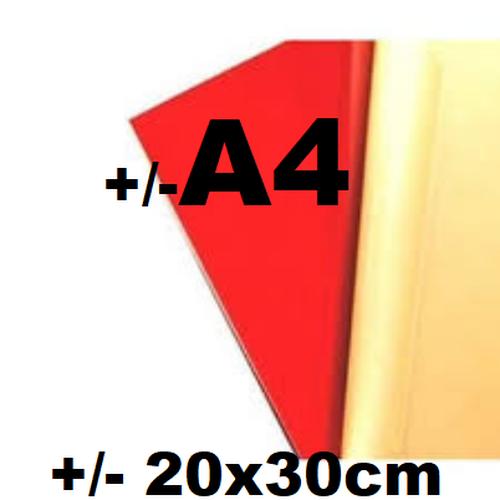 Jual Acrylic / acrilic / akrilik warna MERAH UKURAN +/- A4 tebal 2mm ...