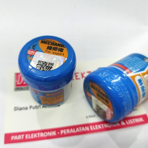 Jual Timah Cair Pasta Mechanic Original Export solder paste Solder 50g ...