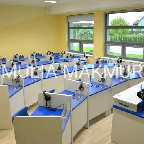 Jual Meja Lab Komputer Lab Bahasa Surabaya Malang Jakarta Mojokerto ...