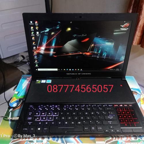 Jual laptop asus rog zephyrus GX501 VIK i7 gtx 1080 maxQ - Jakarta ...