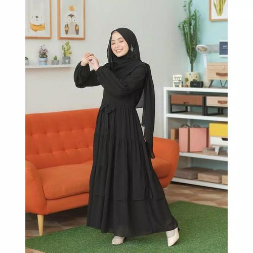 Jual Gamis Wanita Syari Muslimah Maxy Dress Belani Premium - Random ...