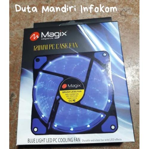 Jual Fan Casing Magix 120mm / 12cm - Single Led Fan PC Case - Jakarta ...
