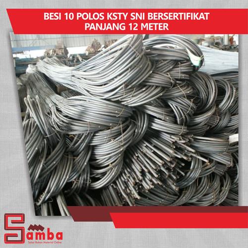 Jual BESI 10 POLOS FULL KSTY SNI BERSERTIFIKAT PANJANG 12 METER - Kota ...