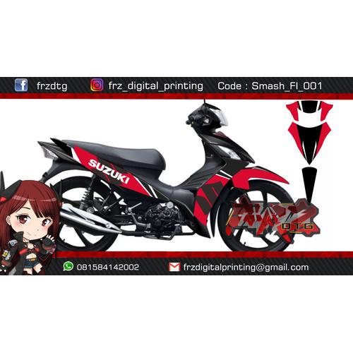 Jual Decal Suzuki Smash Itansha custom design / design suka suka - Kota ...