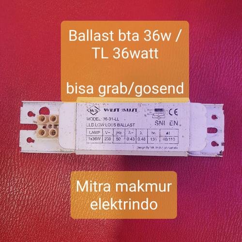 Jual Ballast bta 36 watt / Trafo TL 36 W Watt China - Jakarta Pusat ...
