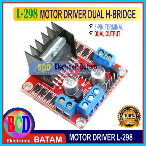 Jual L298N Dual H-Bridge DC Motor Driver Module / DRIVER MOTOR L298N ...