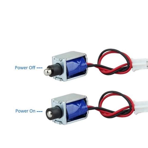 Jual MINI SOLENOID SELENOID DOORLOCK 5V ARDUINO RASPI MINIATURE - Kab ...
