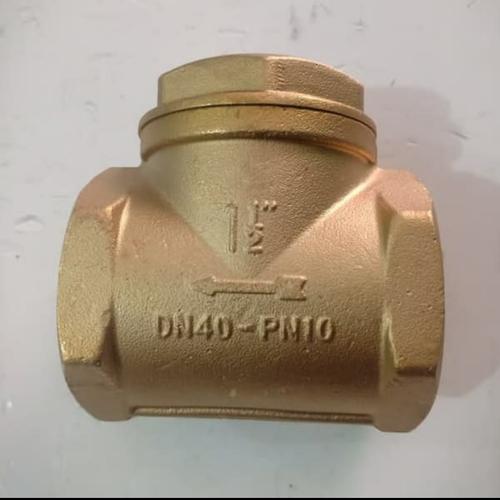 Jual Check Valve 1-1/2"(DN40-PN10) Brass Thread ITALY - Kota Batam ...