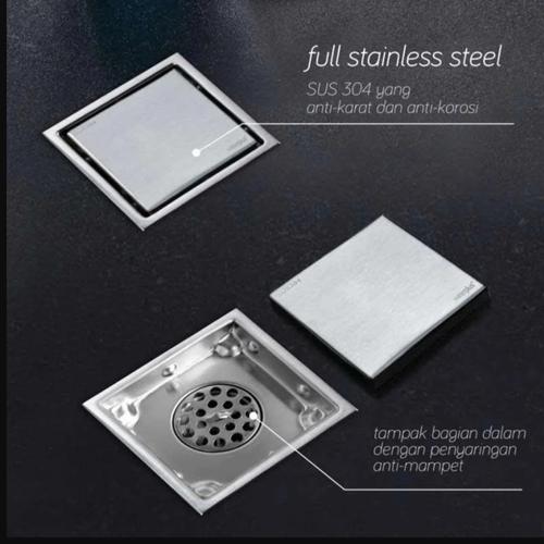 Jual SMART DRAIN / SMART FLOOR DRAIN / FLOOR DRAIN WATERPLUS FDS024SS ...