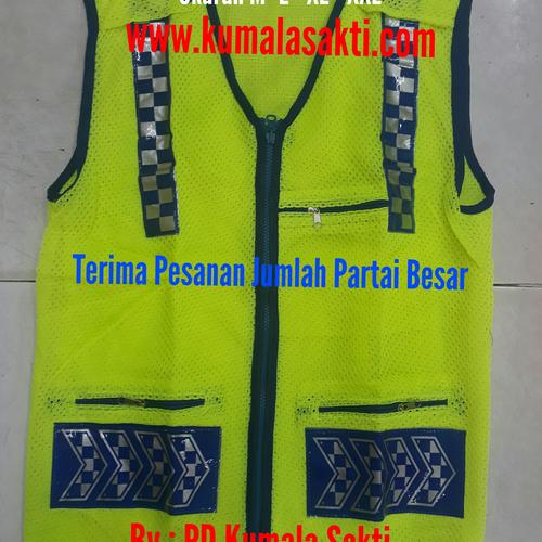 Jual Rompi Jaring Polos Ijo|Rompi Proyek|Rompi Safety Vest|Rompi Parkir ...