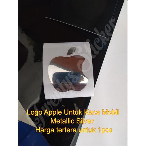 Jual STIKER LOGO APPLE SILVER METALIK - macbook - Kab. Garut - Twentys ...
