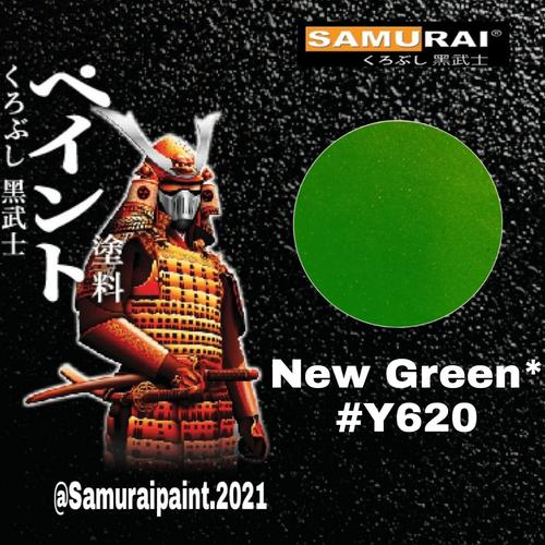 Jual Samurai paint NEW GREEN Y620 cat semprot samurai warna hijau candy - Jakarta Barat ...