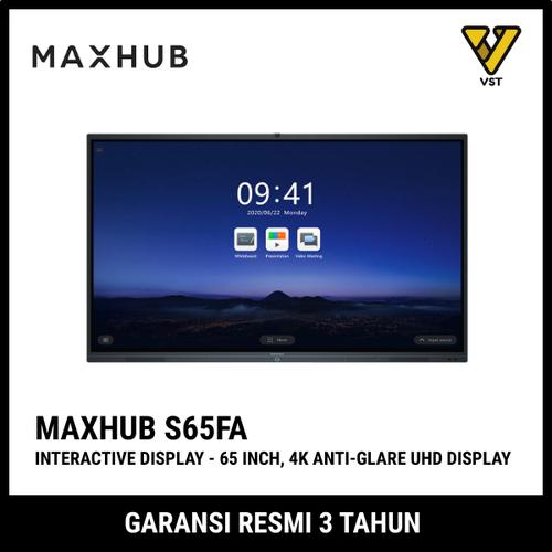 Jual Maxhub Conference Flat Panel 65 Inch - S65FA - Jakarta Barat - VST ...