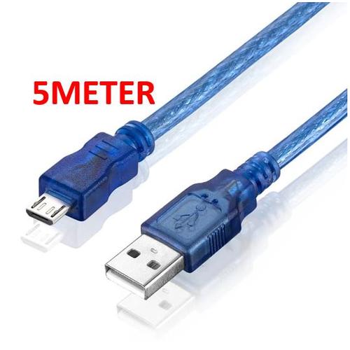 Jual Kabel Micro USB Cable 5M Arduino Leonardo DUE R3 Wemos ESP NodeMCU ...