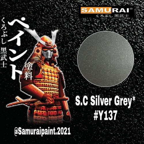 Jual SAMURAI PAINT S.C SILVER GREY Y137 - ENGINE PART - BAGIAN MESIN # ...