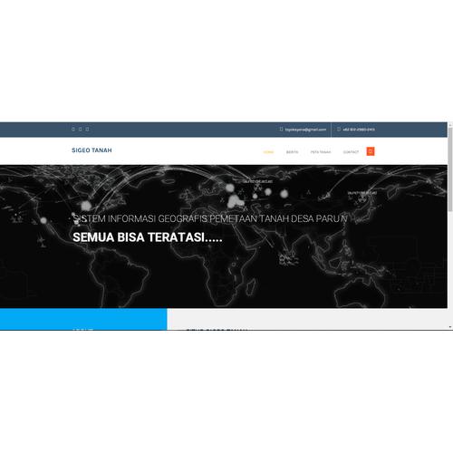 Jual Source code Sistem Informasi Geografis Pemetaan Tanah - Kab ...