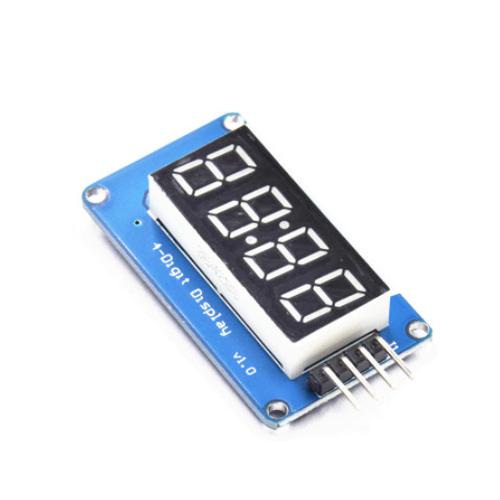 Jual 4 Bits TM1637 Red Digital Tube LED Display Module & Clock LED ...