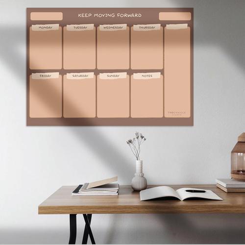 Jual schedule board / papan jadwal / weekly planner / wallplanner ...