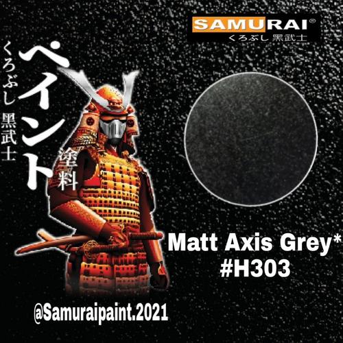Jual Samurai paint MATT AXIS GREY H303 cat semprot samurai warna abu ...