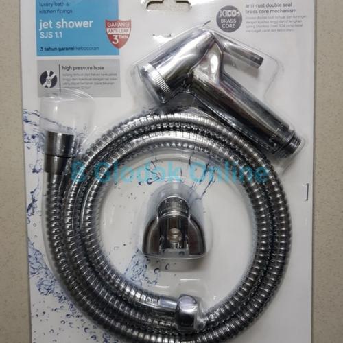 Jual SEMPROTAN TOILET / JETWASHER / JET WASHER CHROME SILVER WATERPLUS ...