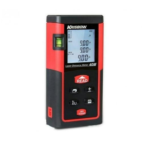 Jual KRISBOW LASER DISTANCE METER 40 M WITH LEVEL 10066039 - Jakarta ...