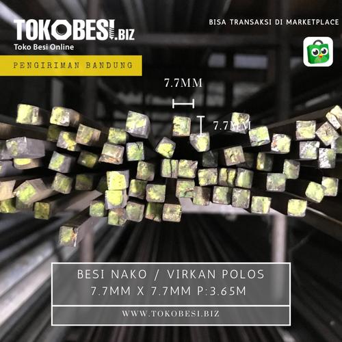 Jual Besi Nako / Virkan polos 7.7x7.7mm x 3.65m - Kota Bandung - Teguh ...