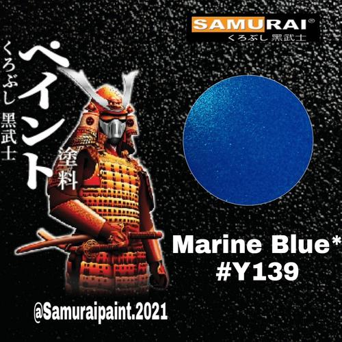 Jual Samurai paint MARINE BLUE Y139 cat semprot samurai warna biru ...