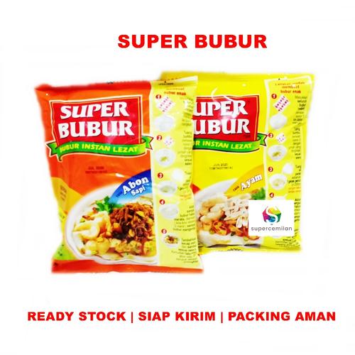 Jual Super Bubur Instan Rasa Ayam / Abon Sapi 45 Gram - Bubur Ayam ...