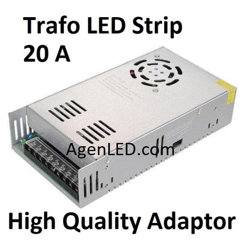 Jual TRAFO 20A LED STRIP ADAPTOR 20 A AMPERE POWER SUPPLY 12V SUPLY 12 ...
