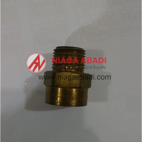 Jual Adaptor Reducer CMP-UK Male 1/2 NPT x Female M20 Metric - Jakarta ...