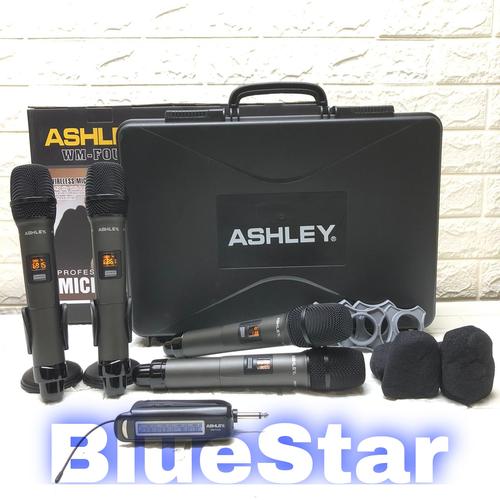 Jual Mic Wireless Ashley WM Four Original 4 Microphone - Jakarta Barat ...