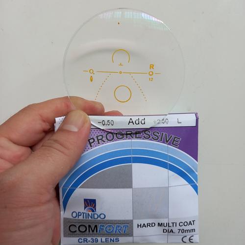 Jual lensa kacamata progressive short corridor - Atas jauh Plano ...