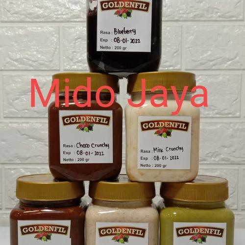 Jual Selai Goldenfill Rasa Milk crunchy Repack 200 grm - Kota Depok ...